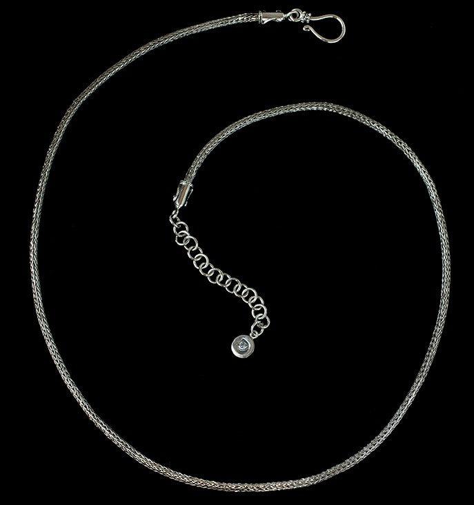 Silver Foxtail Chain | Bluemoonstone Creations